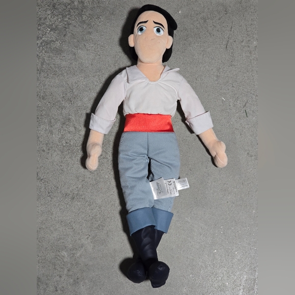 Disney | Toys | Disney Prince Eric Plush Toy | Poshmark